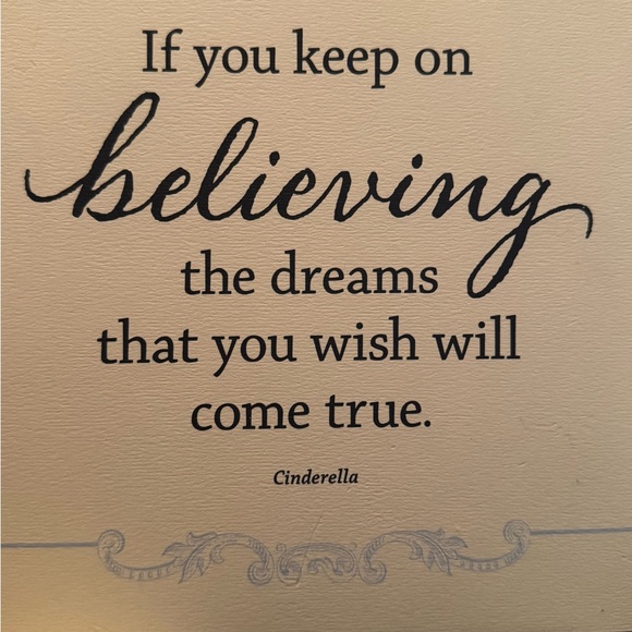 Hallmark | Wall Decor | Hallmark Inspirational Wall Art With Black Text ...
